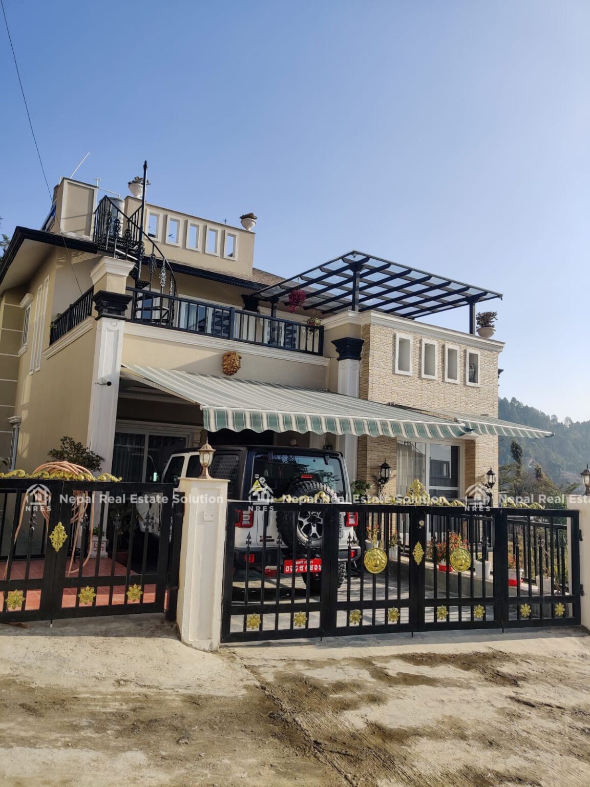 How To Choose The Right House Color Design In Nepal | Nepal Real Estate ...